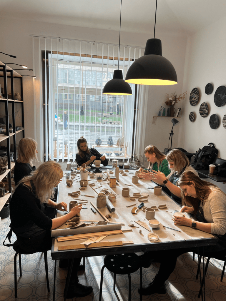 Beginner Pottery Workshop "Mug", Prague - Atelier P7
